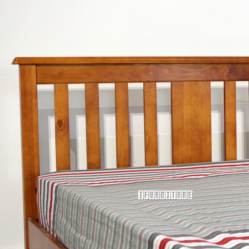 HERITAGE Bed Frame in Single/King Single/Double/Queen Size *Solid Pine