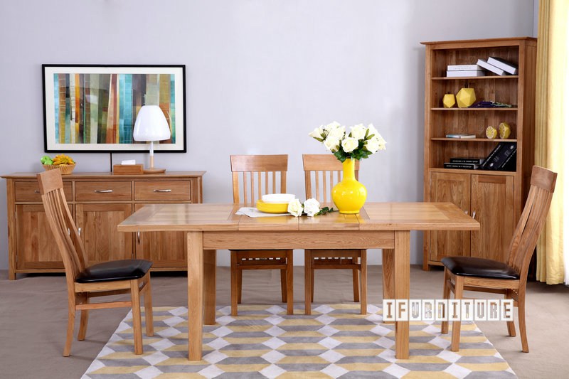 NEWLAND Solid Oak Lamp Table