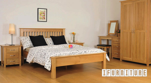 NEWLAND Solid Oak Lamp Table