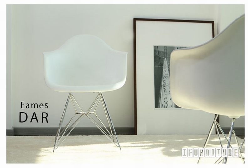 DAR Replica Eames Dining Arm Chair Rod