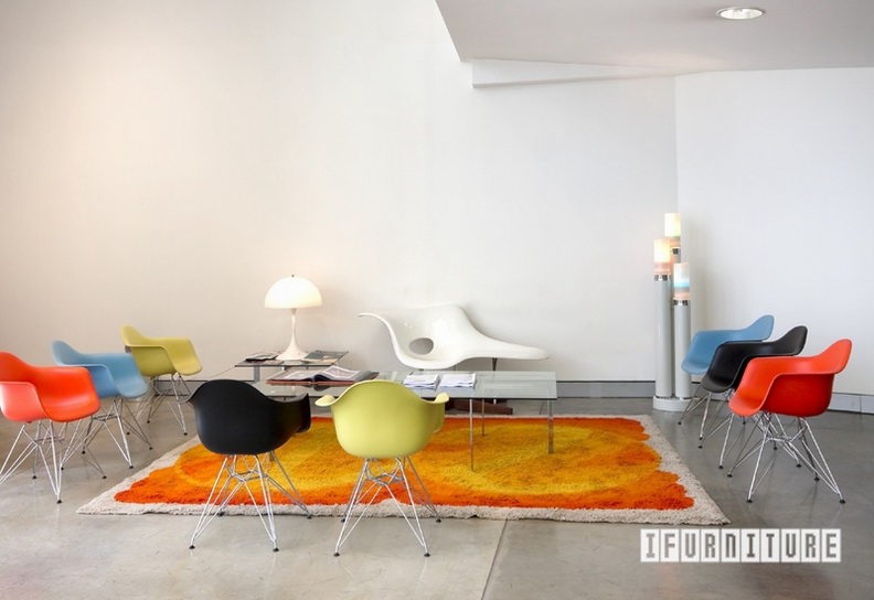 DAR Replica Eames Dining Arm Chair Rod