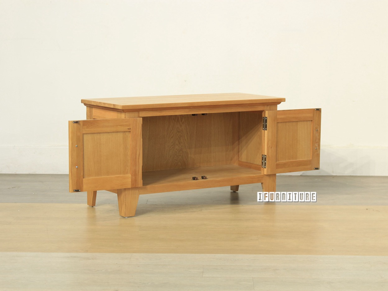 OAKLAND Solid Oak Low Board/100 Storage unit