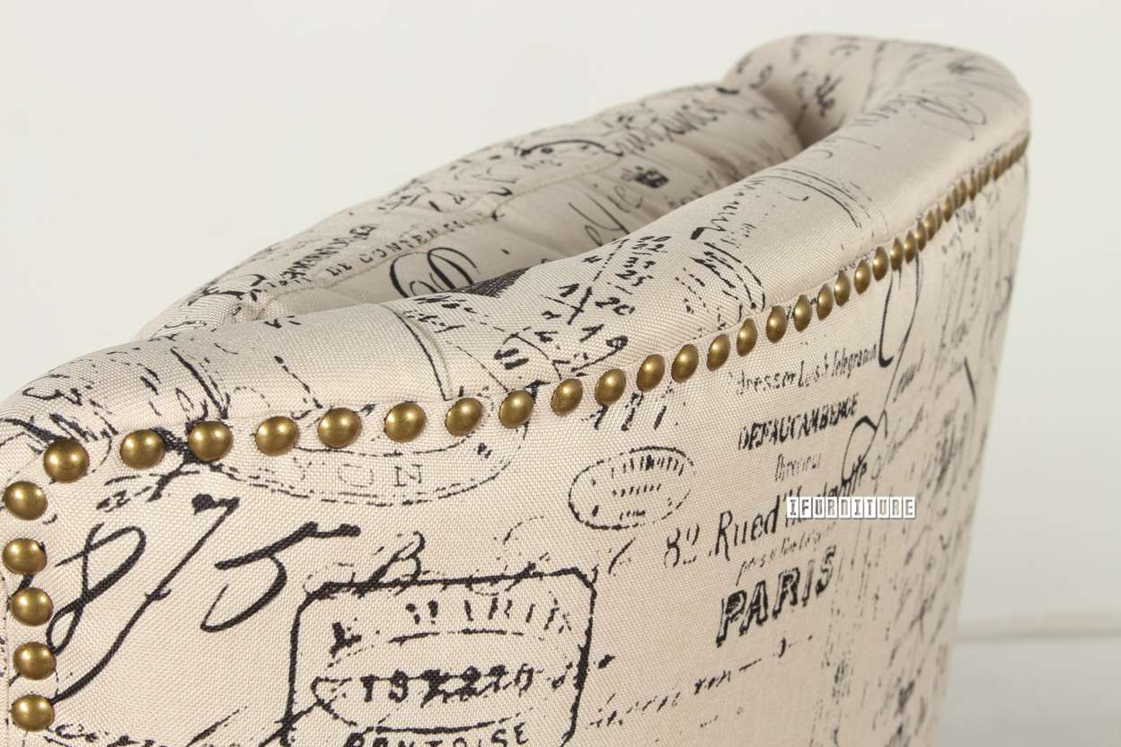 HORTON Lounge Chair *Pattern Fabric