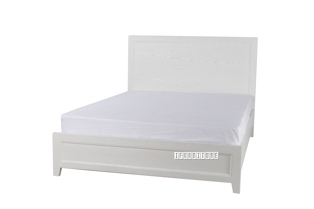 MEGAN Queen Size Bed *White