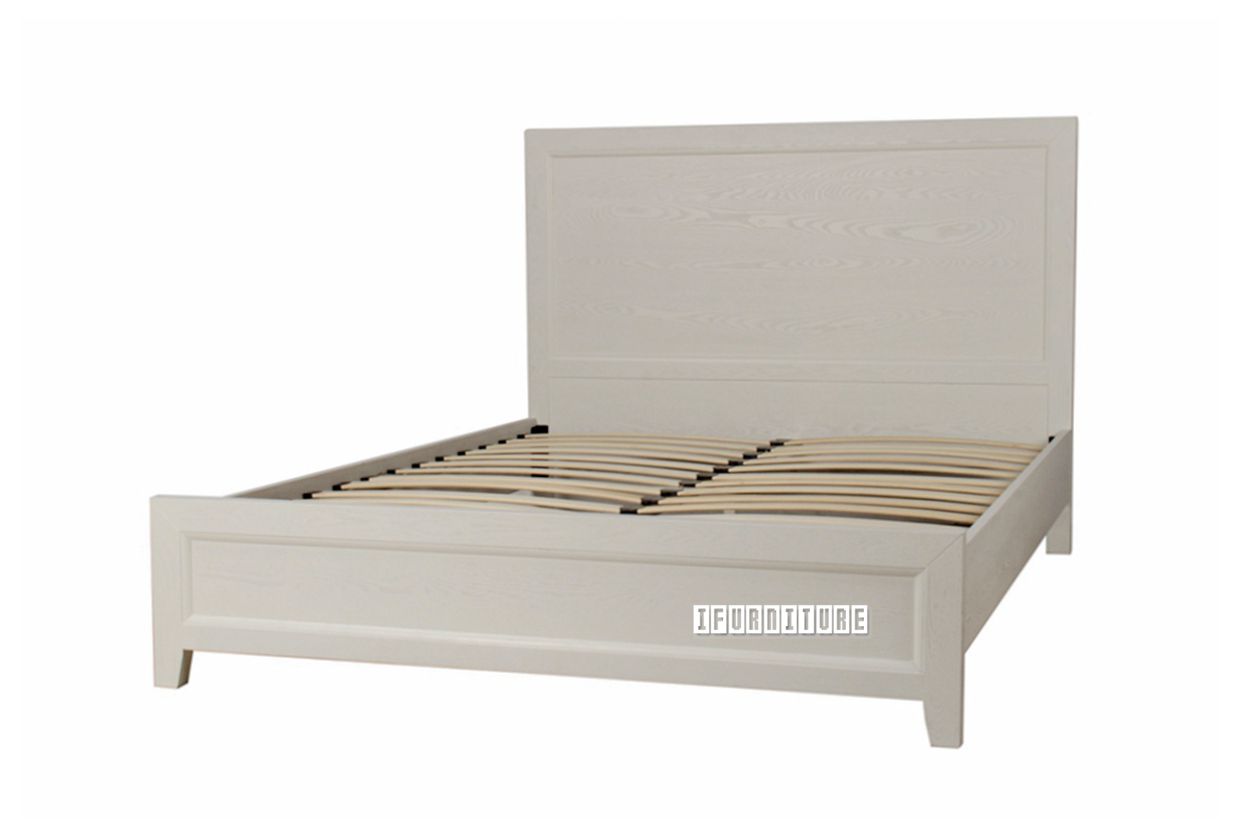 MEGAN Queen Size Bed *White