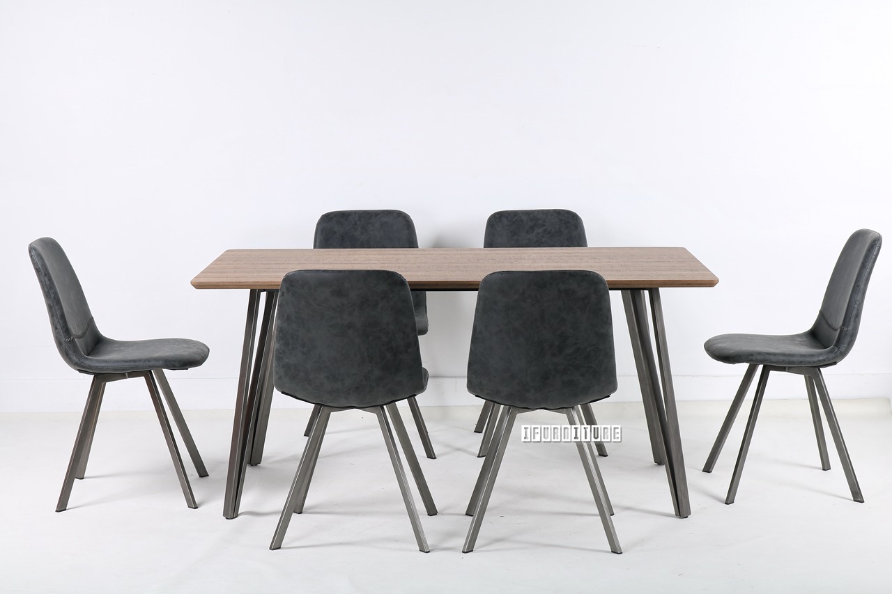 PLAZA Horizontal Dining Chair (Dark)