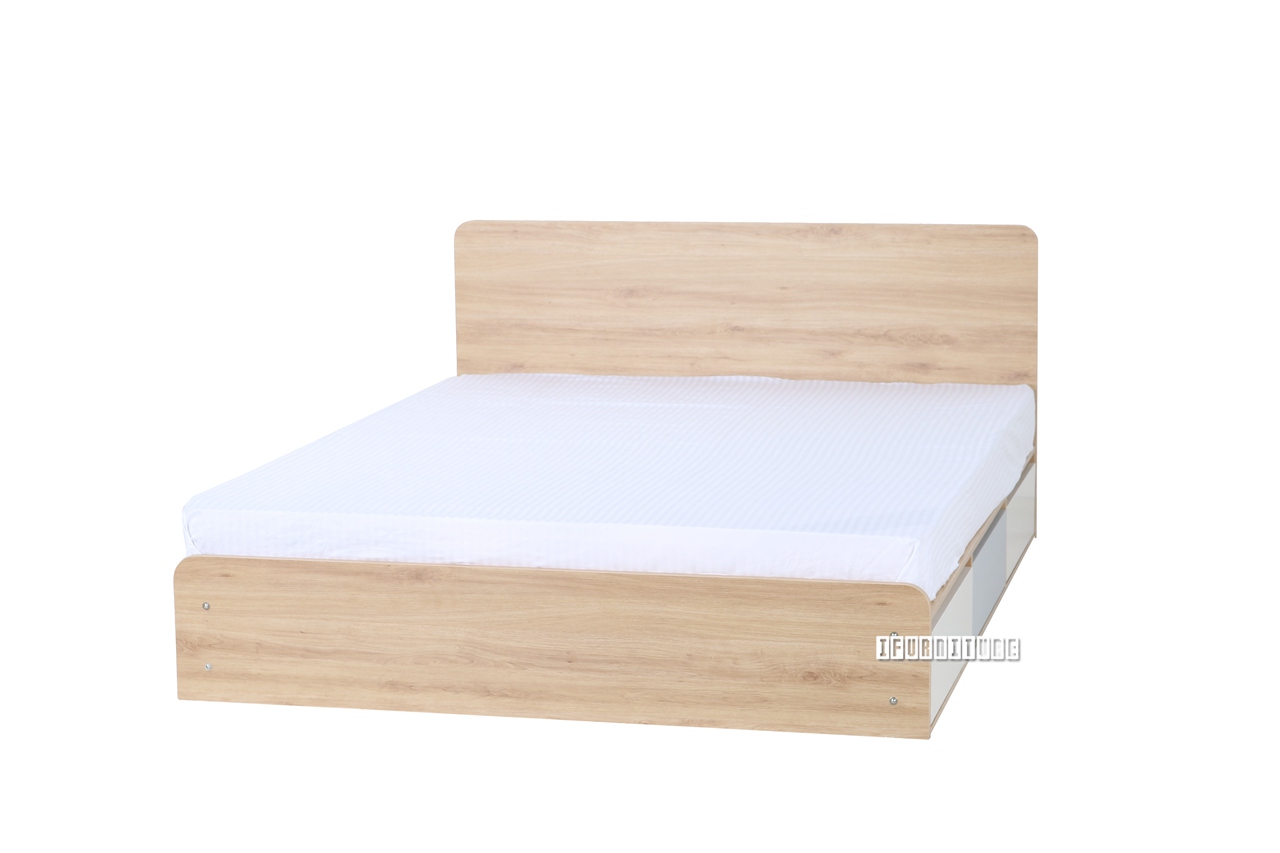 RENO 6-Drawer Bed Frame in Queen Size