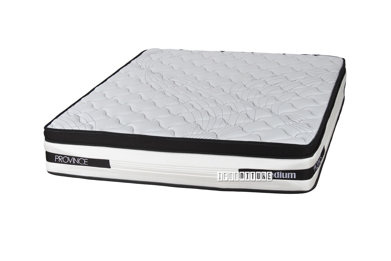 PROVINCE MEDIUM Gel-Latex Pocket Spring Mattress in Queen/King/Super ...