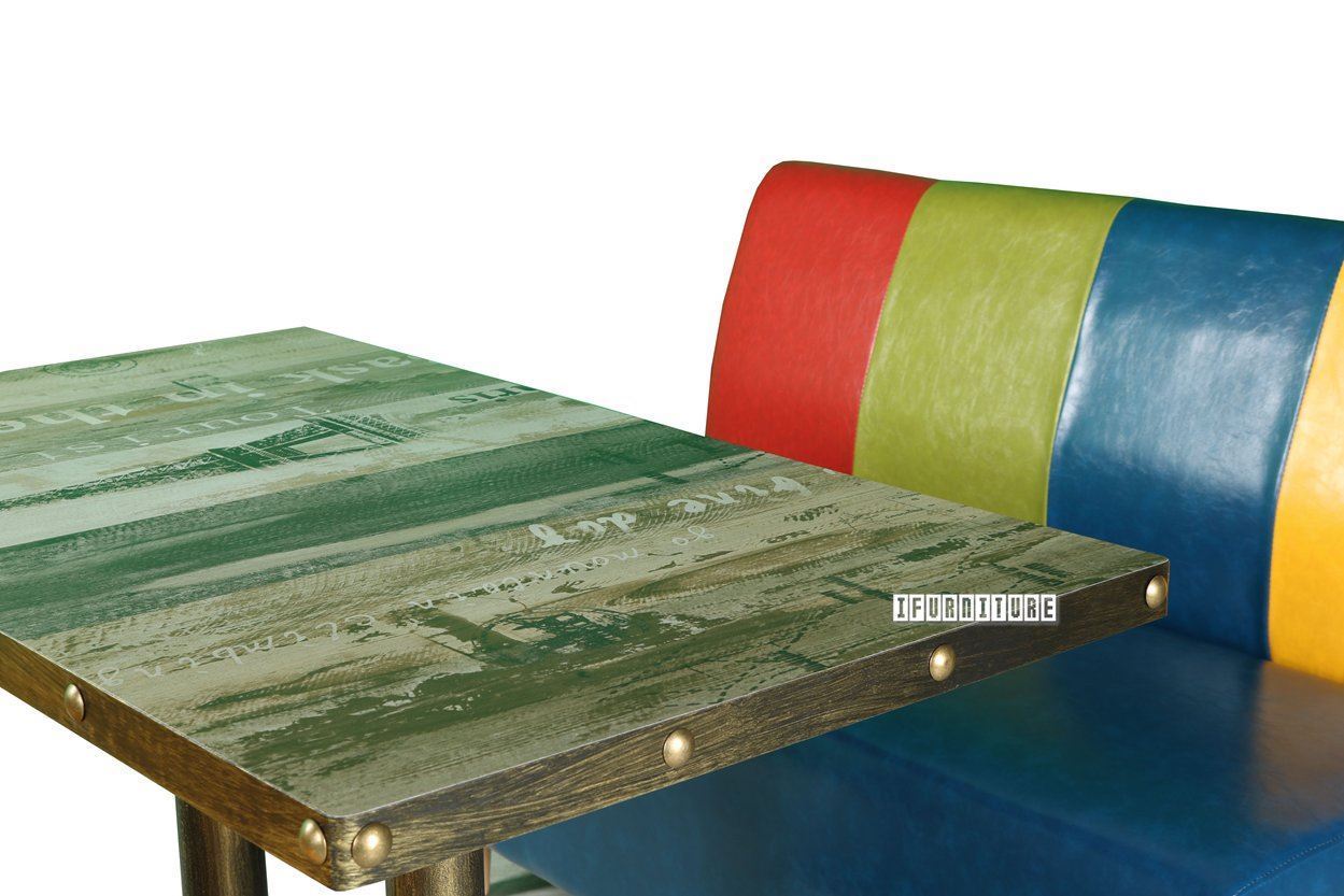 Rugby Cafe Seat, Booth Seat / Bench Seat *Multi-RGBY