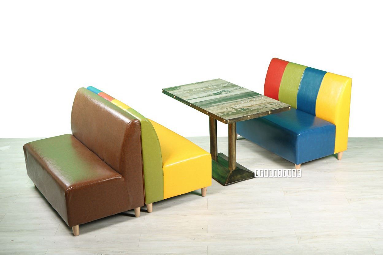Rugby Cafe Seat, Booth Seat / Bench Seat *Multi-RGBY