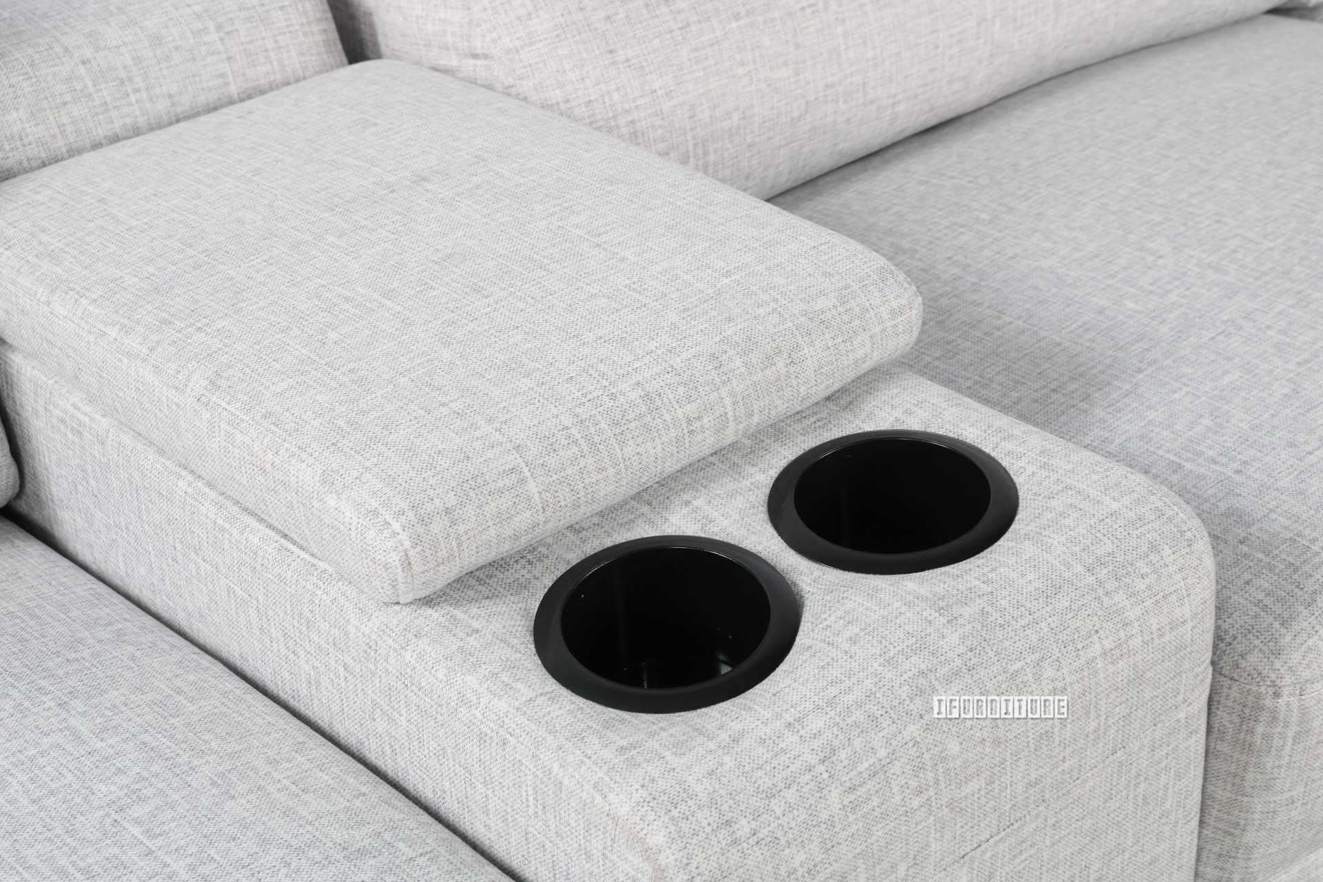 HAMILTON Sectional Modular Sofa (Light Grey)