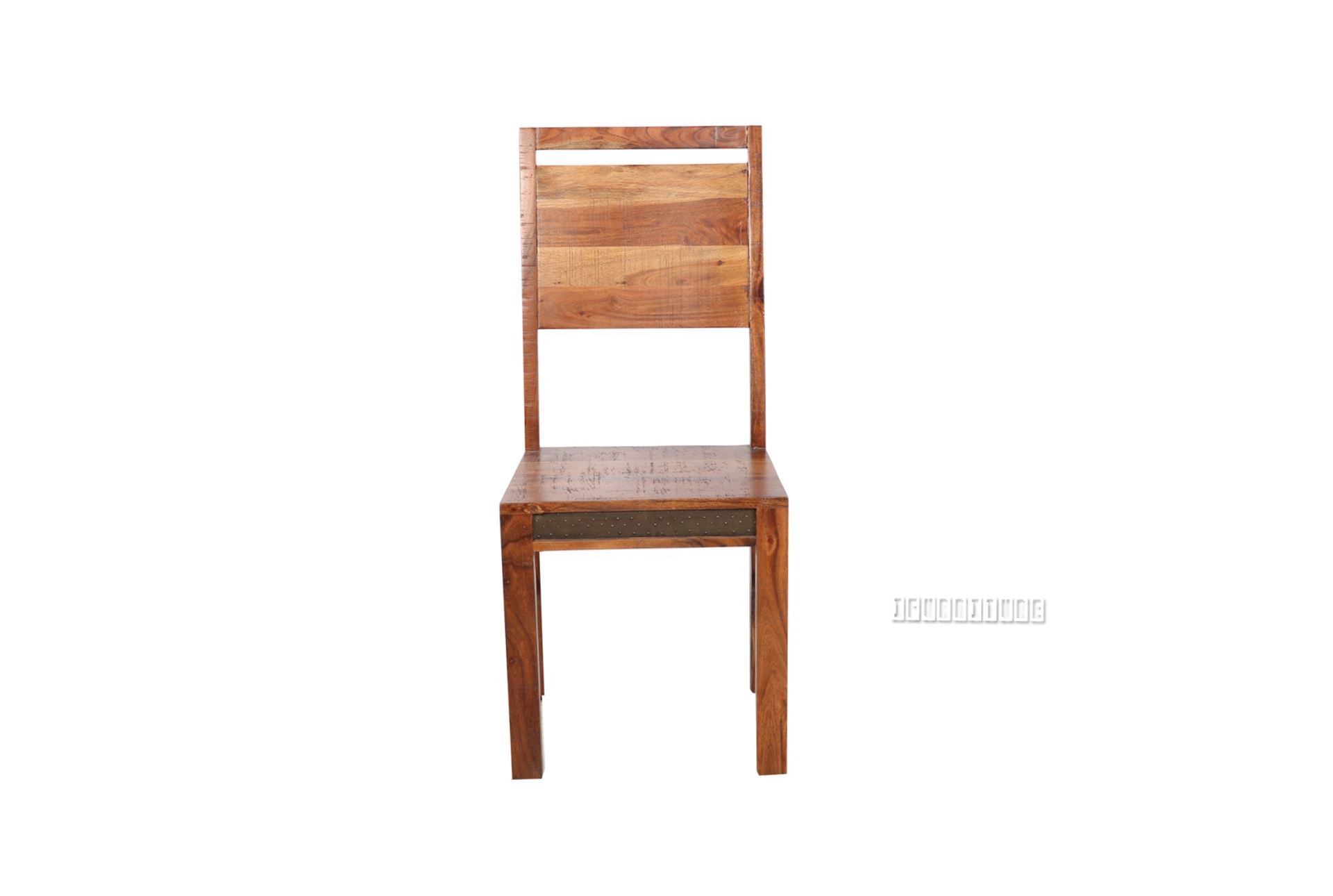 Nashville Acacia Wood Horizontal Dining Chair