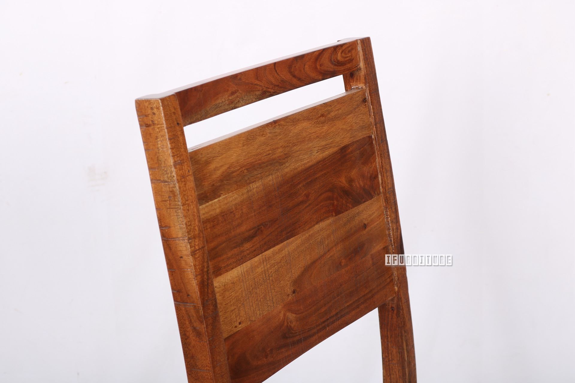 Nashville Acacia Wood Horizontal Dining Chair