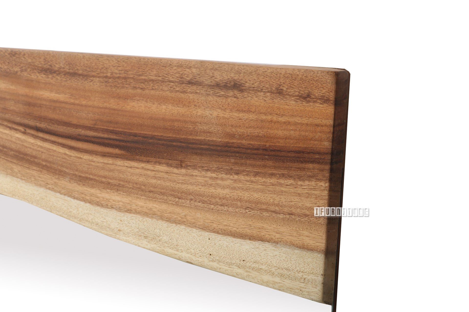 Astrid Solid Teak Wood Live Edge Hanging Mirror * 3 Sizes