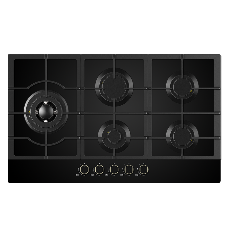 Midea Black Glass Gas Cooktop 90G50ME060-GFL