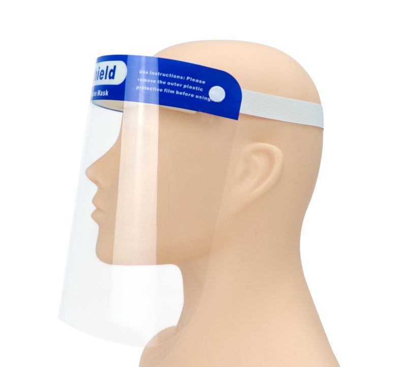 Adjustable Transparent Face Shield Protective Mask Full Face Protection ...