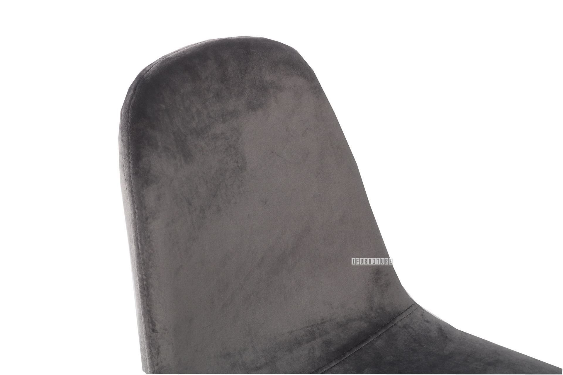 BIJOK Velvet Dining Chair (Grey)