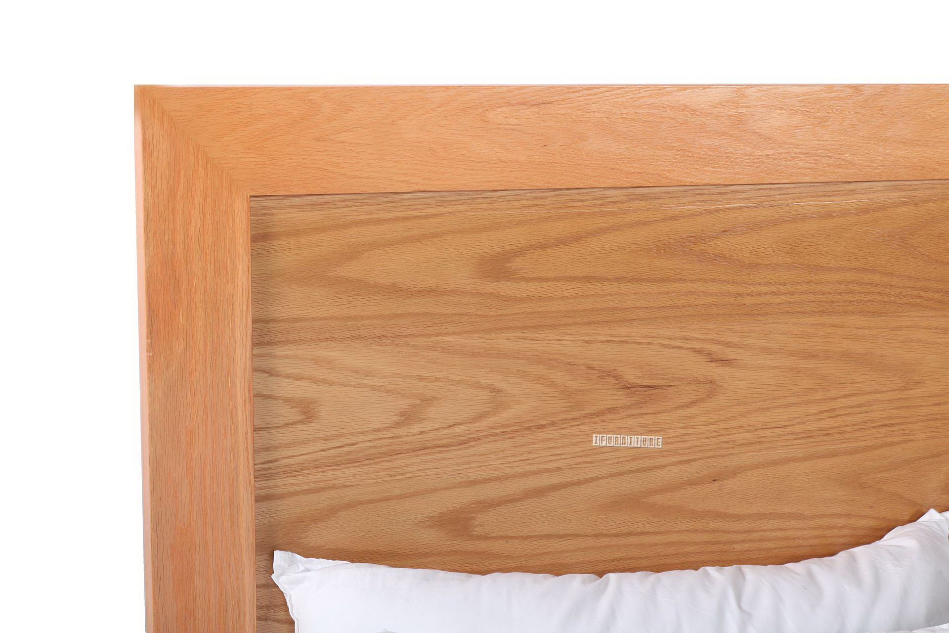 STOCKHOLM Solid Oak Bed Frame in Queen Size (Light Oak)