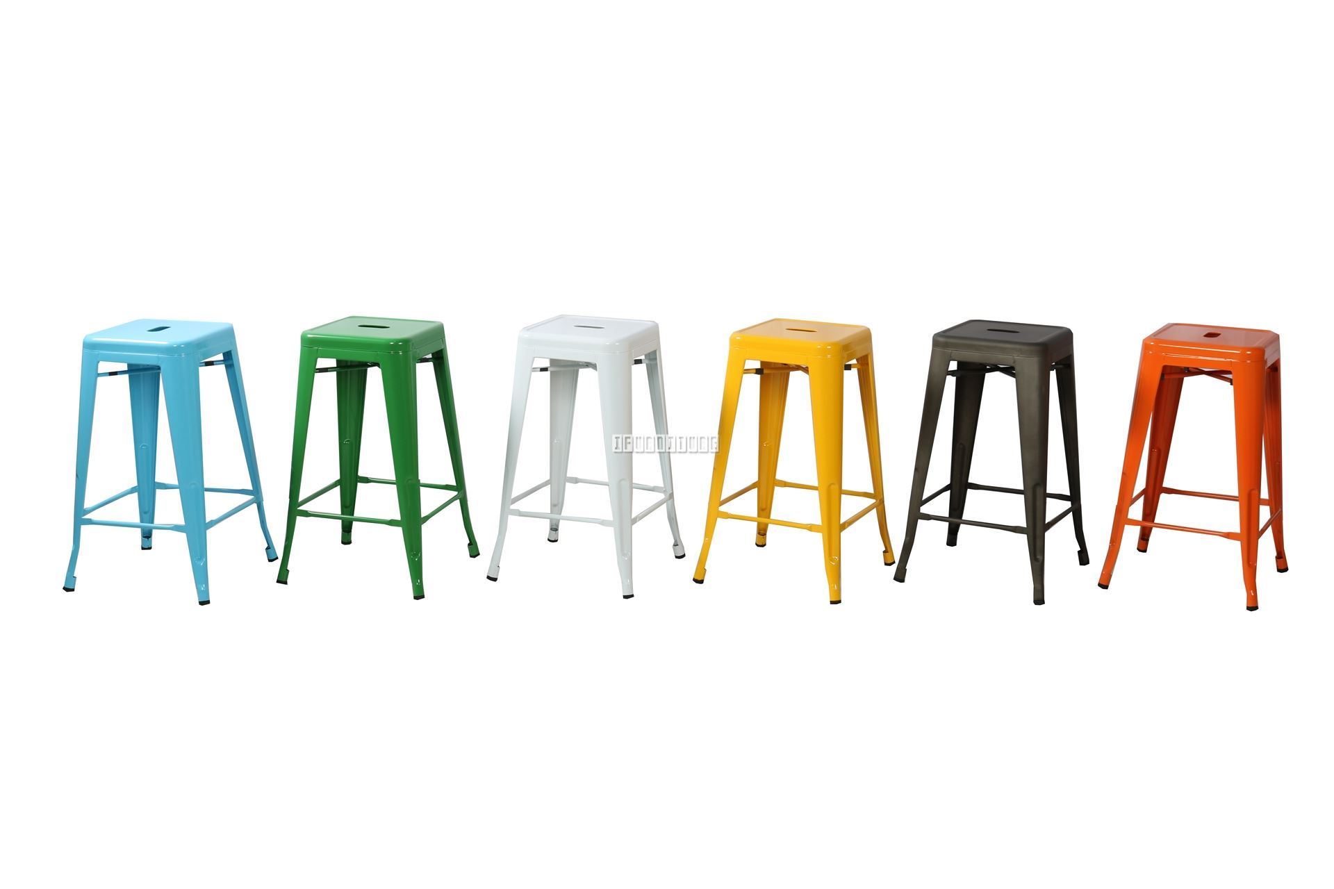 TOLIX Replica Bar Stool (Multicolour) (65/75cm Tall)