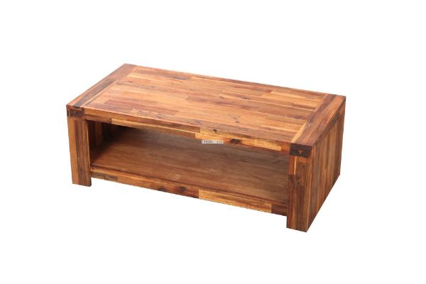 PHILIPPE Acacia Coffee Table *Rustic Java Color