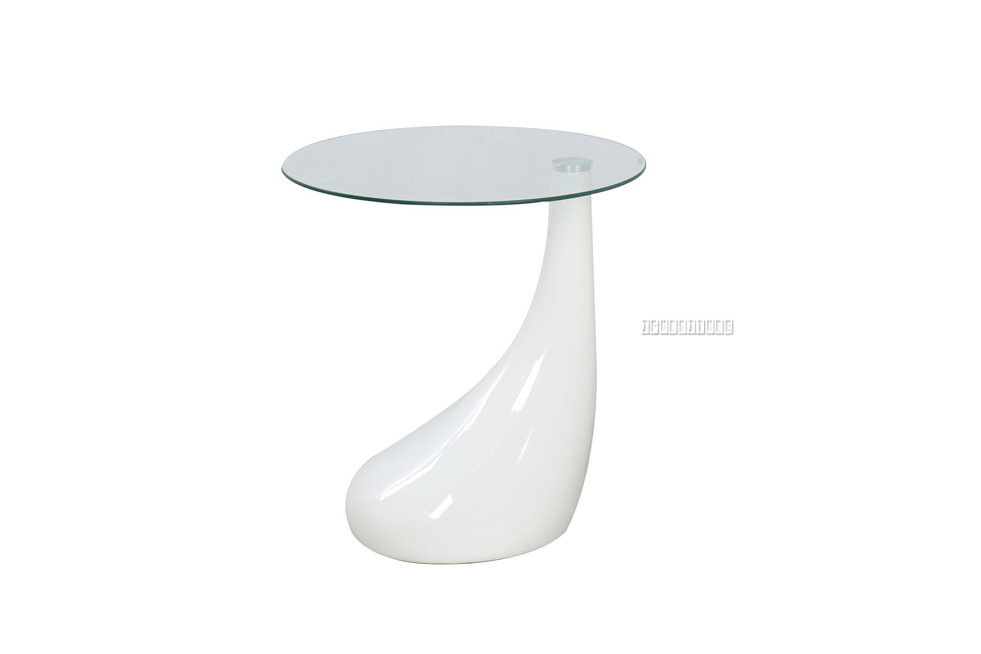 JUPITER Fiber Glass Side Table (White)