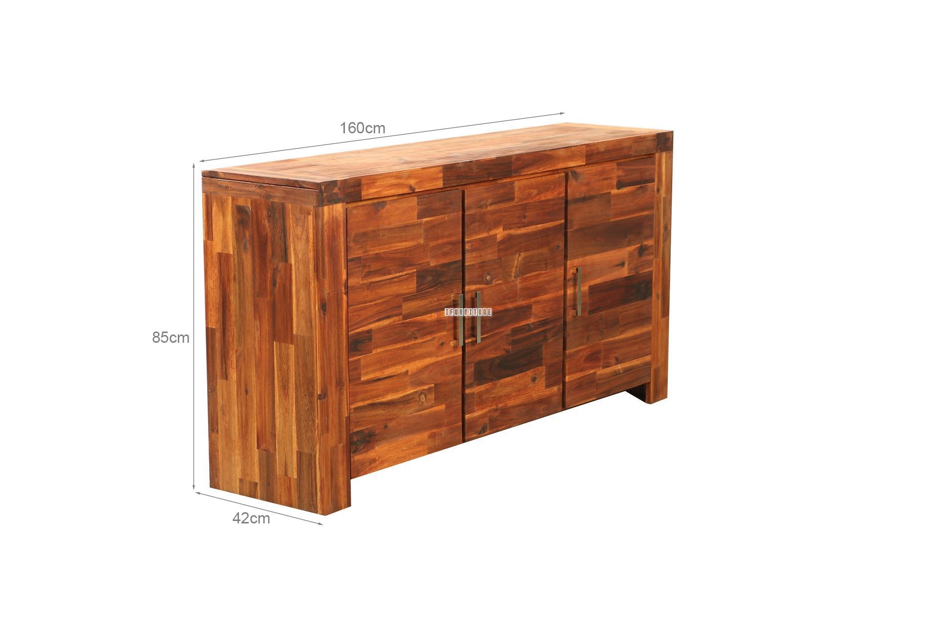 PHILIPPE Acacia Sideboard/Buffet (Rustic Java Colour)