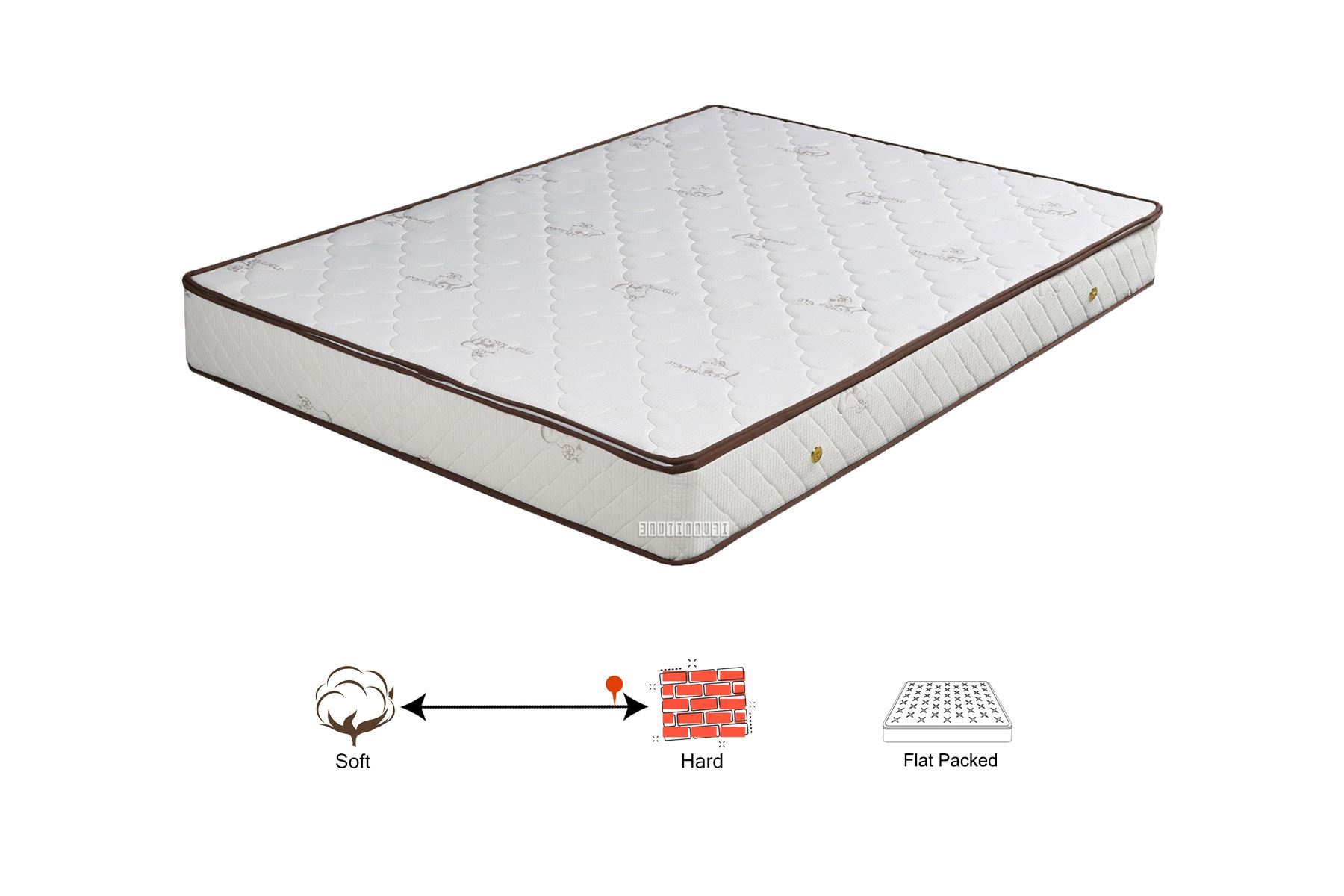 NATURA Super Firm Mattress with Coconut Fiber Layer *Single/King Single ...
