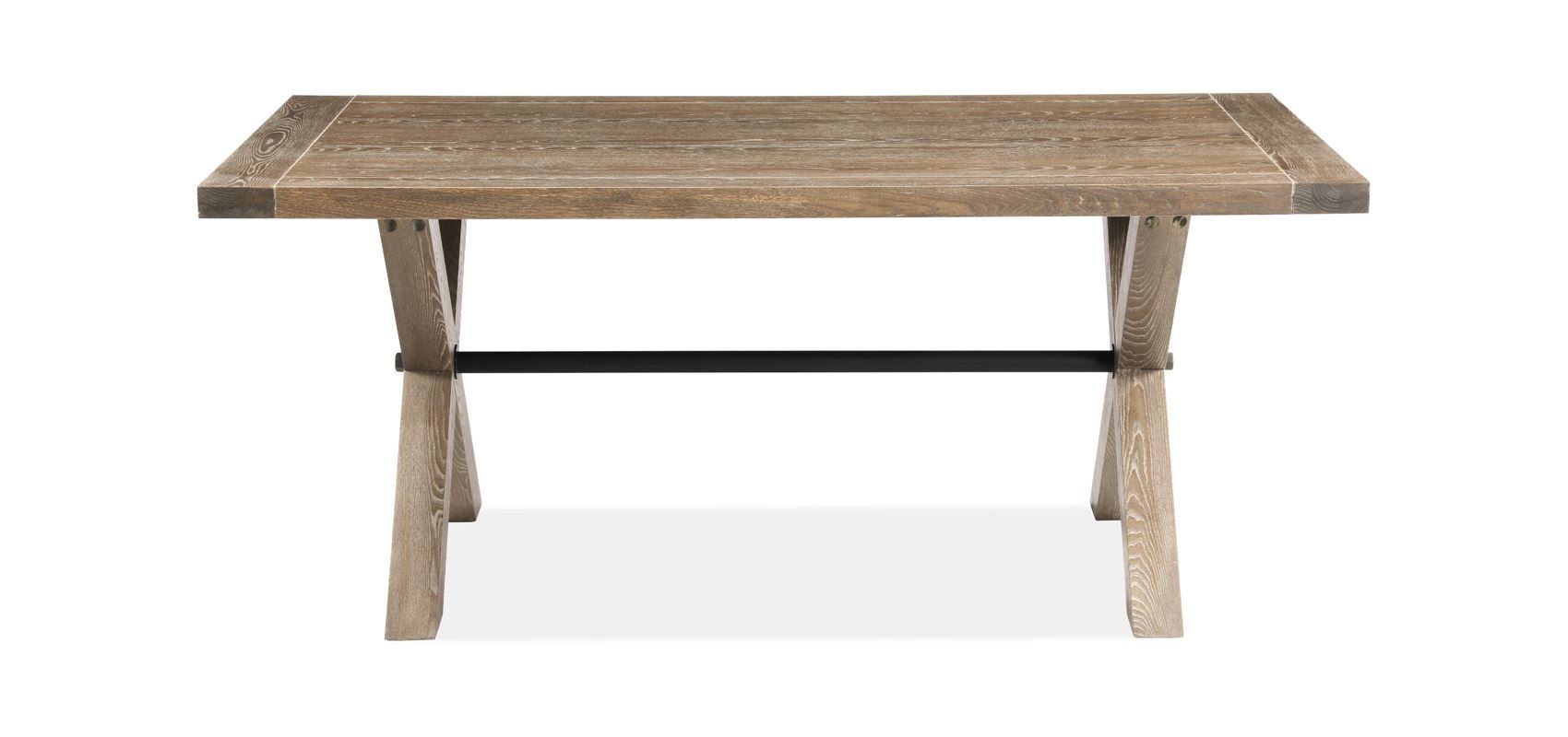 CORSICA 180/210 Dining Table (Natural Wash)