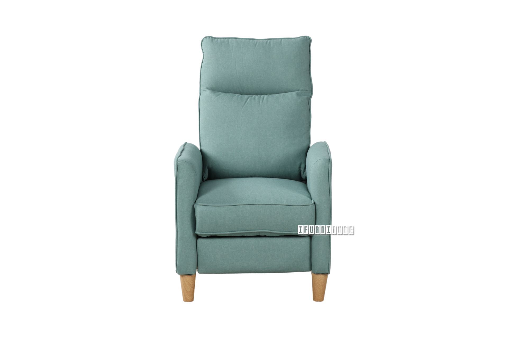 FINLEY Push Back Reclining Chair /Recliner (Green)