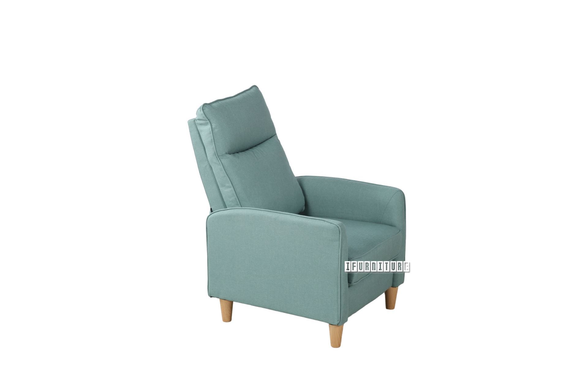 FINLEY Push Back Reclining Chair /Recliner (Green)