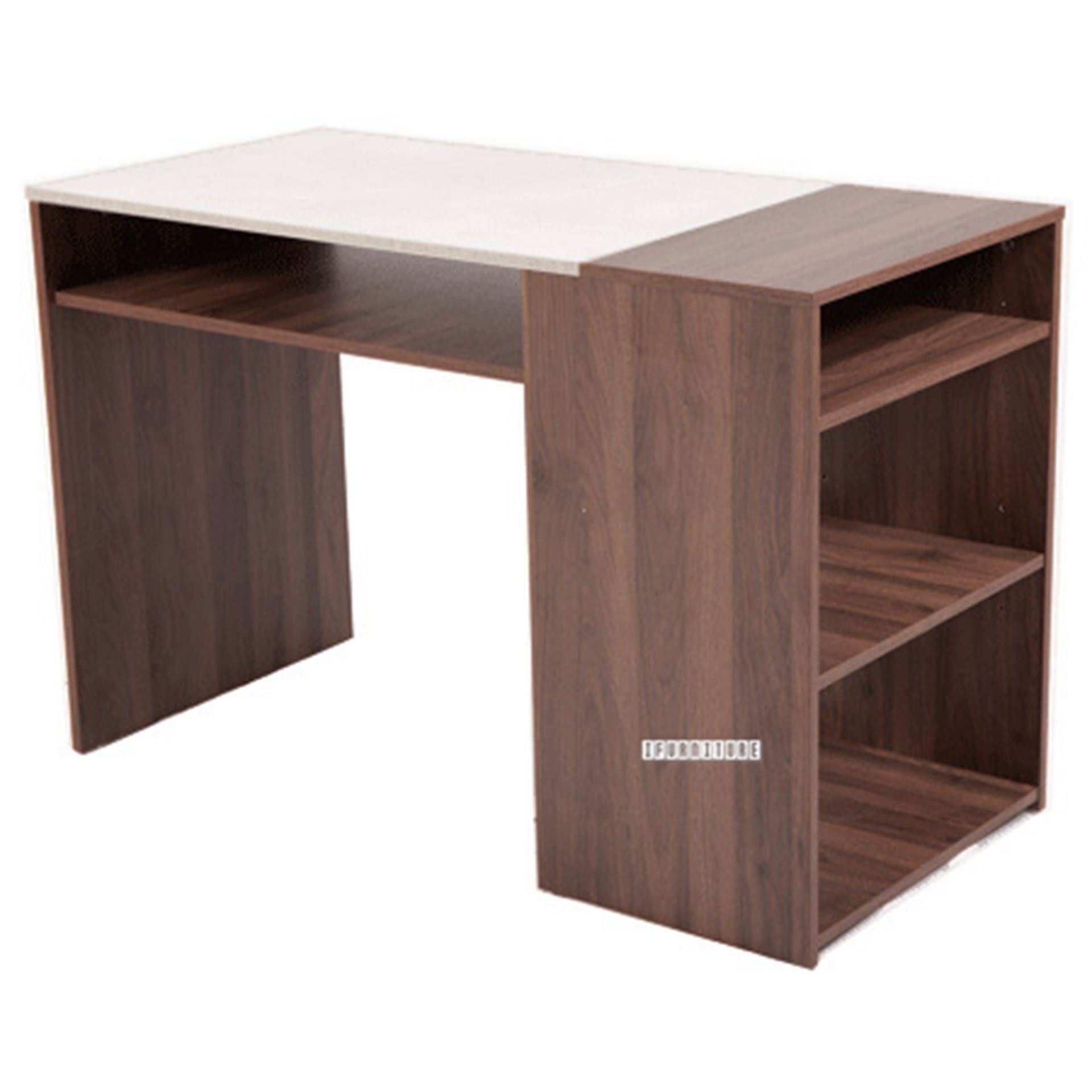 BILLY 116 Writing Desk with Shelf *Walnut