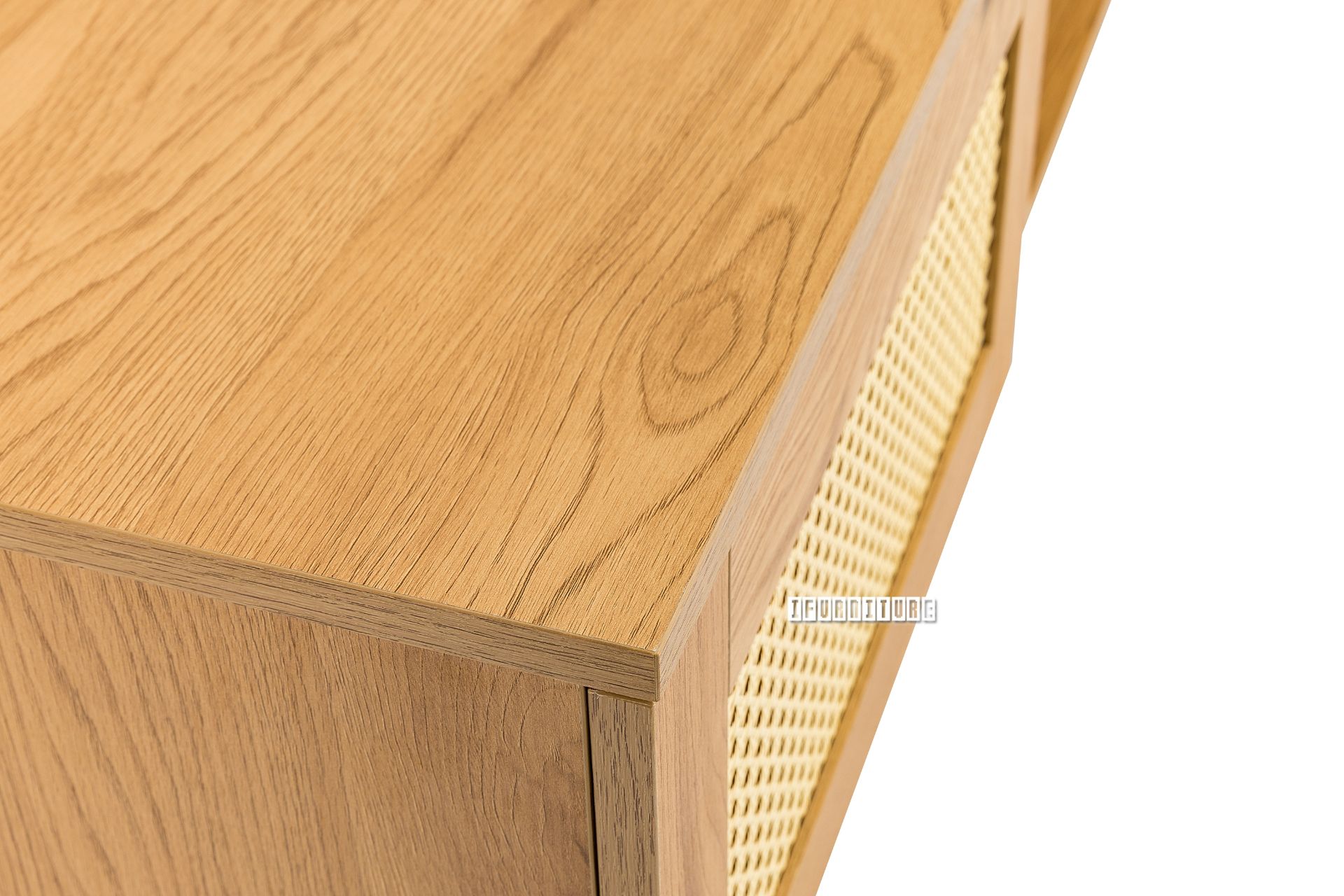 SAILOR 150 2 DOOR TV Unit with Rattan (Oak Colour)