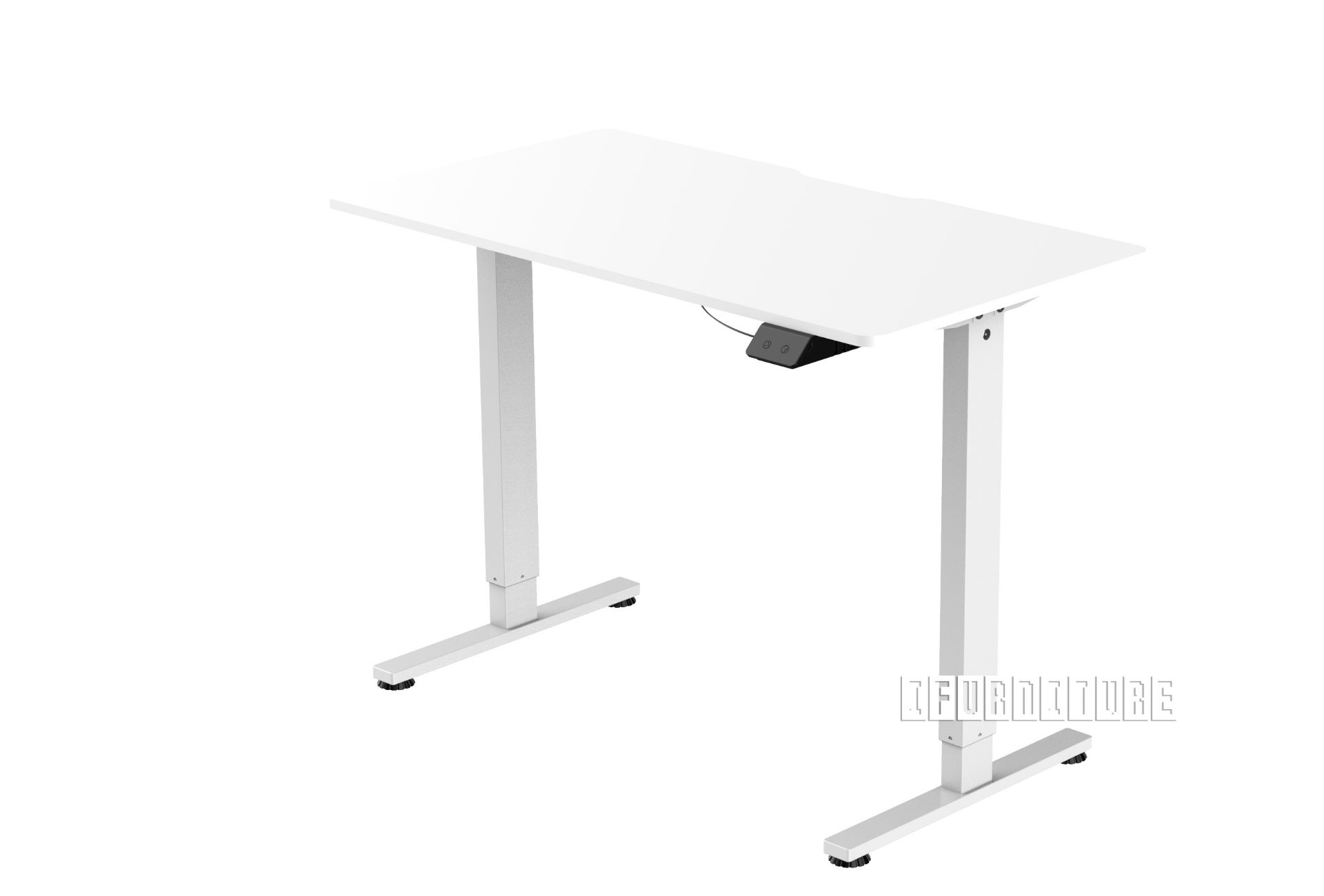 MATRIX 110 Adjustable Height Desk (White)