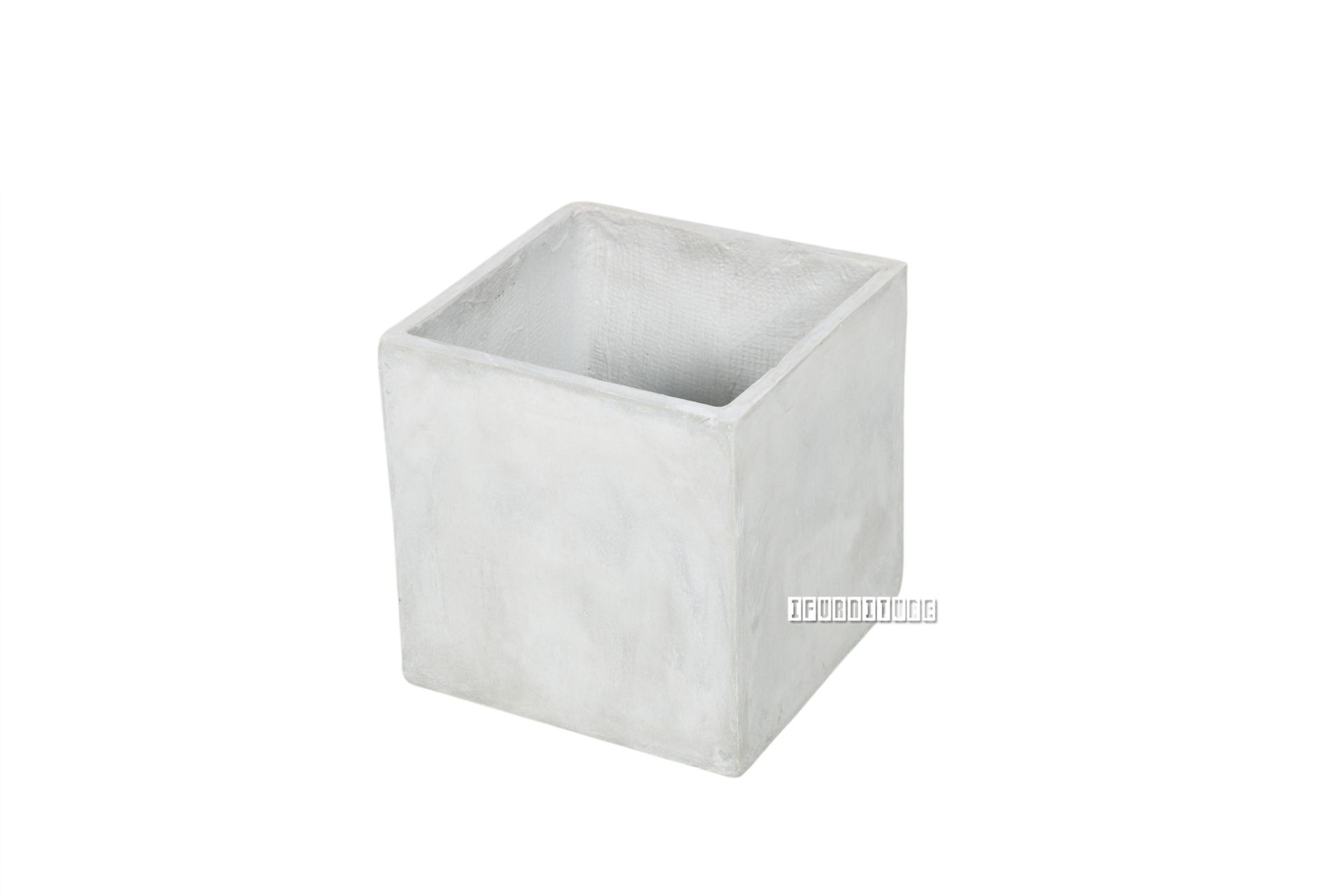AMBLER Square Flower Concrete Pot *Cement