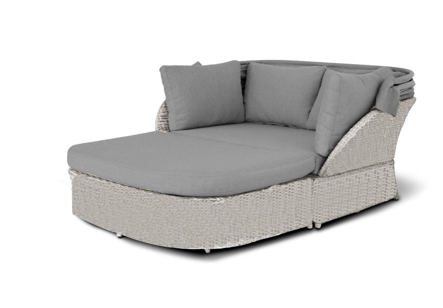 Teoman Outdoor Daybed with Cushions *Aluminium Frame