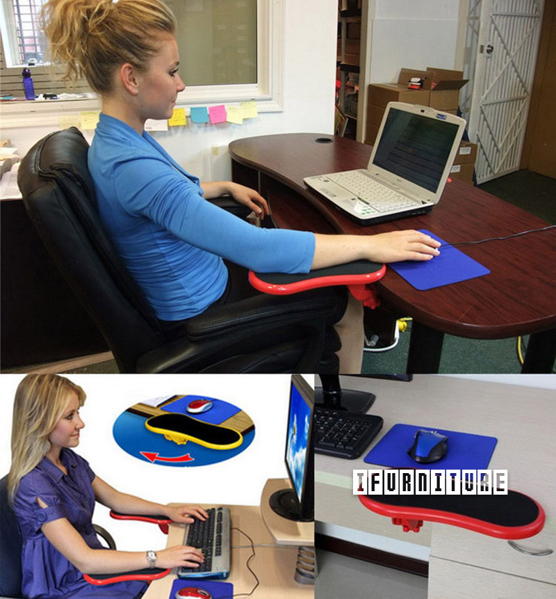 Ergonomic Wrist & Forearm Rest Support Pad *Black