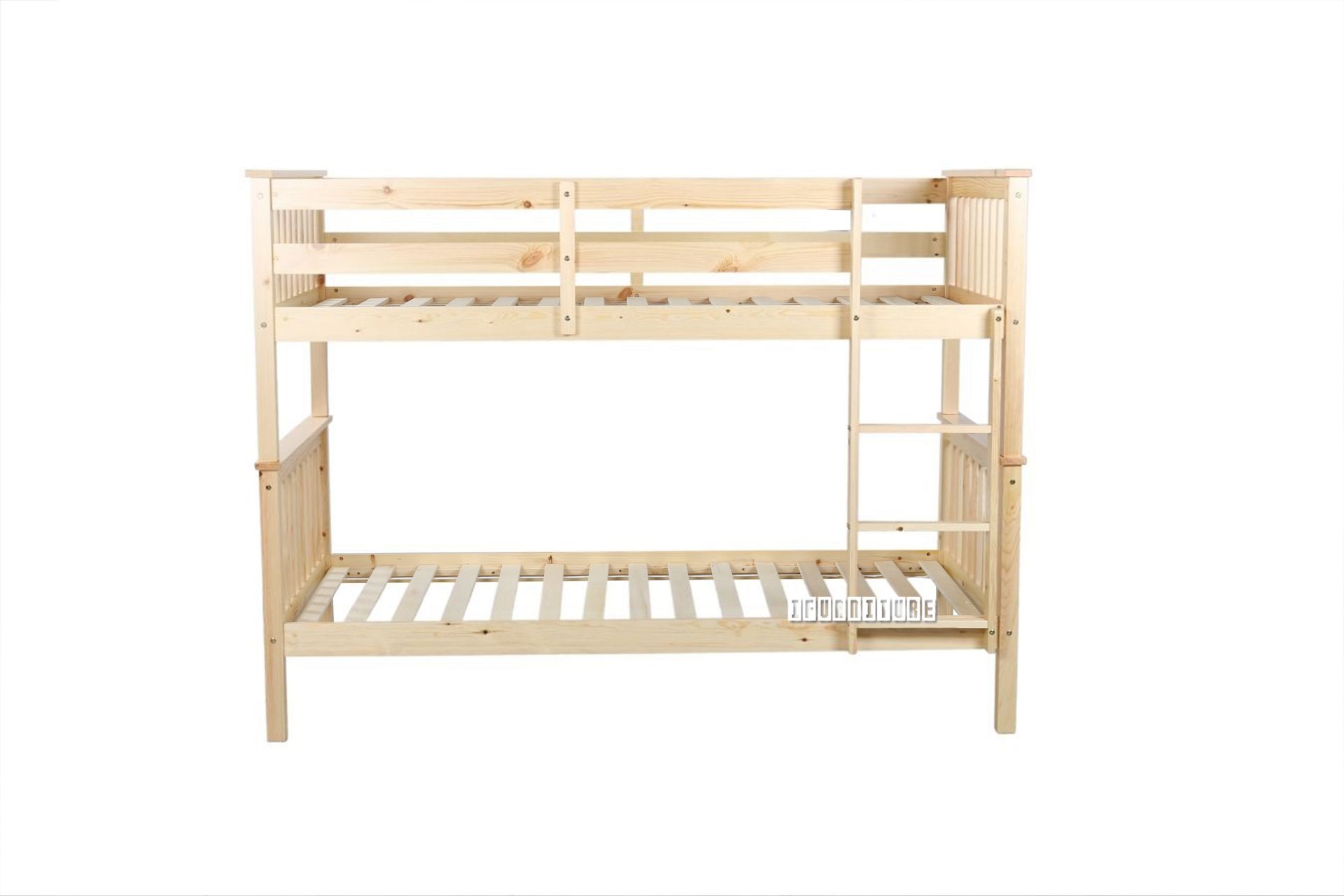 STARLET Single-Single NZ Pine Bunk Bed Frame (Natural)