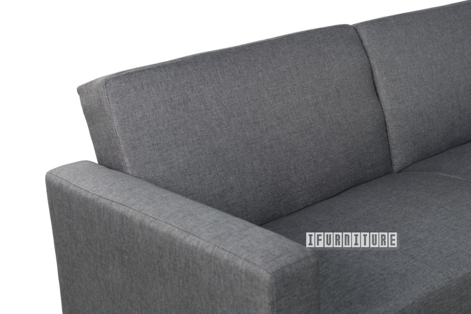 EVANS 3 Seater Sofa Bed (Dark Grey)
