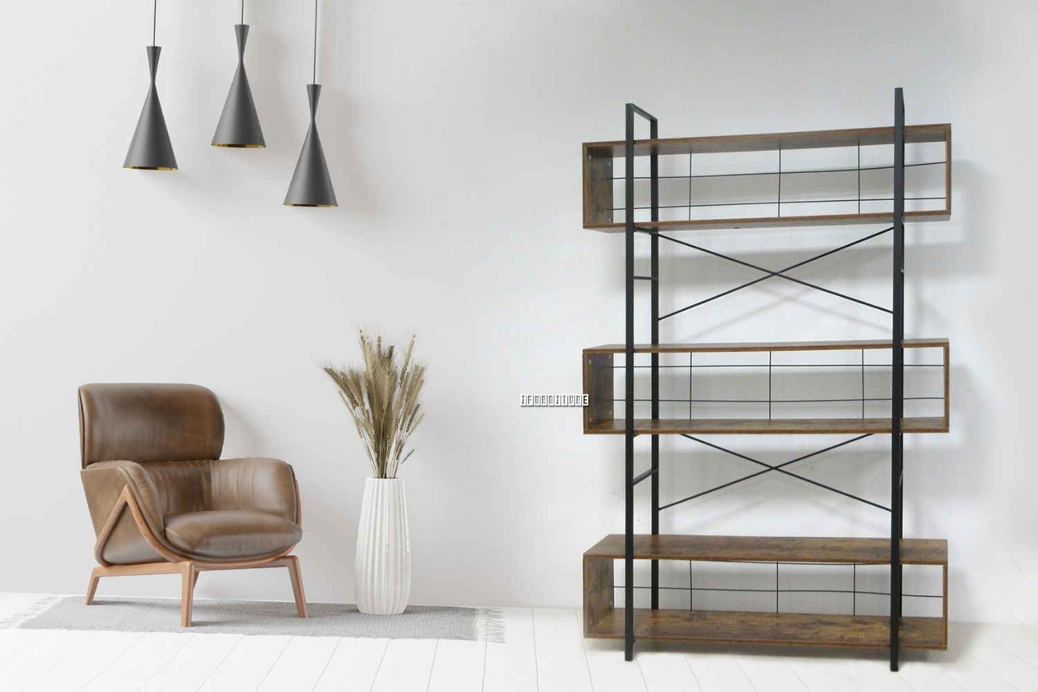 STEAM 180x120cm Bookshelf