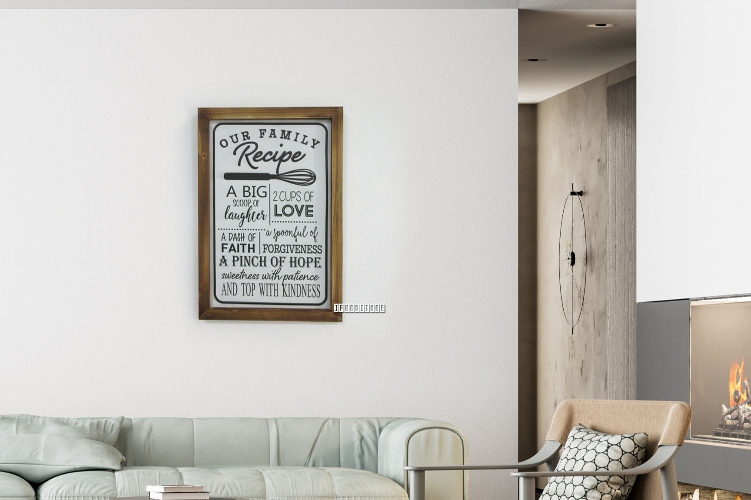 FAMILY RECIPE Wall Print (44cm x 64cm)