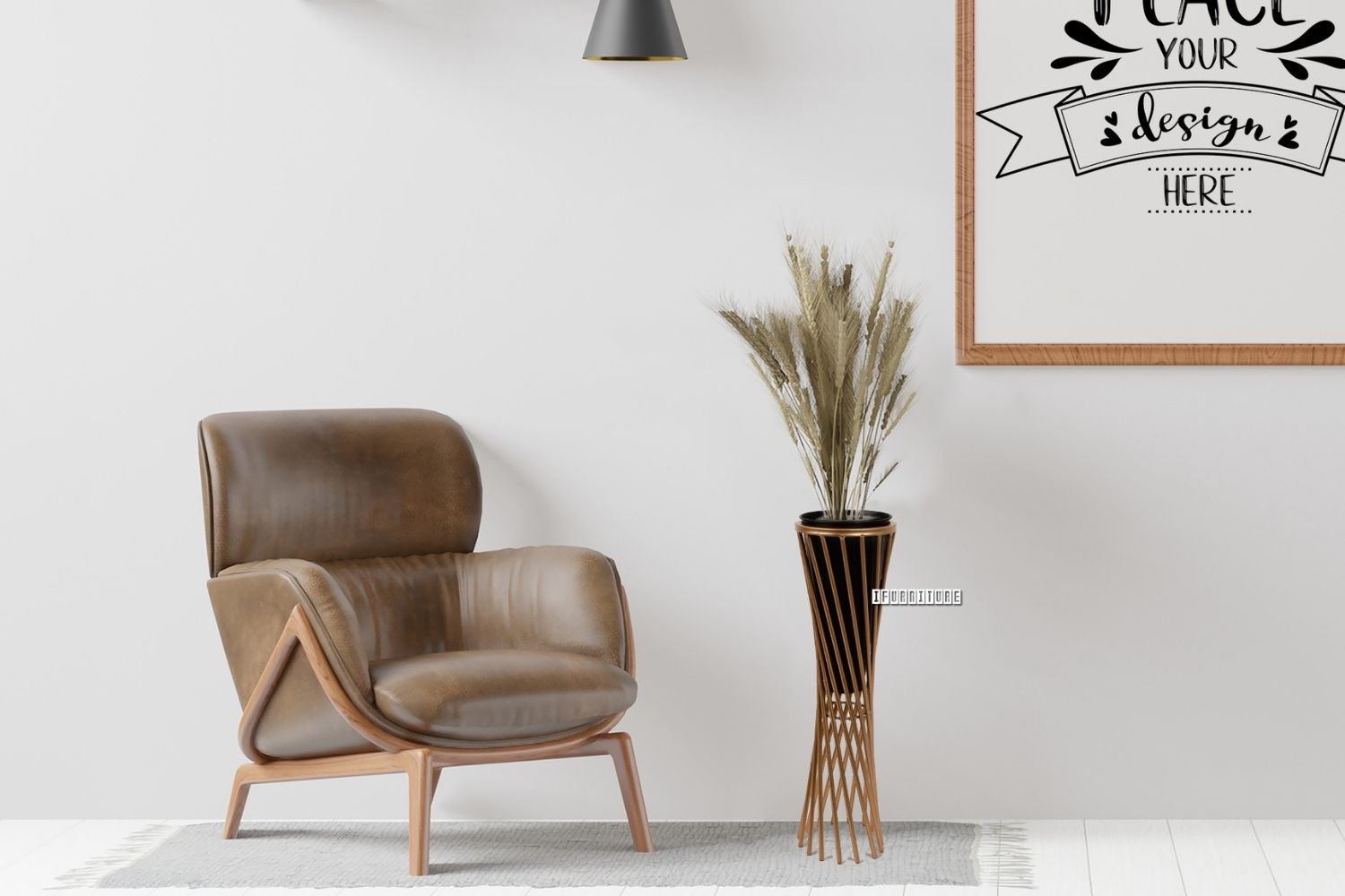 TOWER Metal Wire Vase (14x50cm)