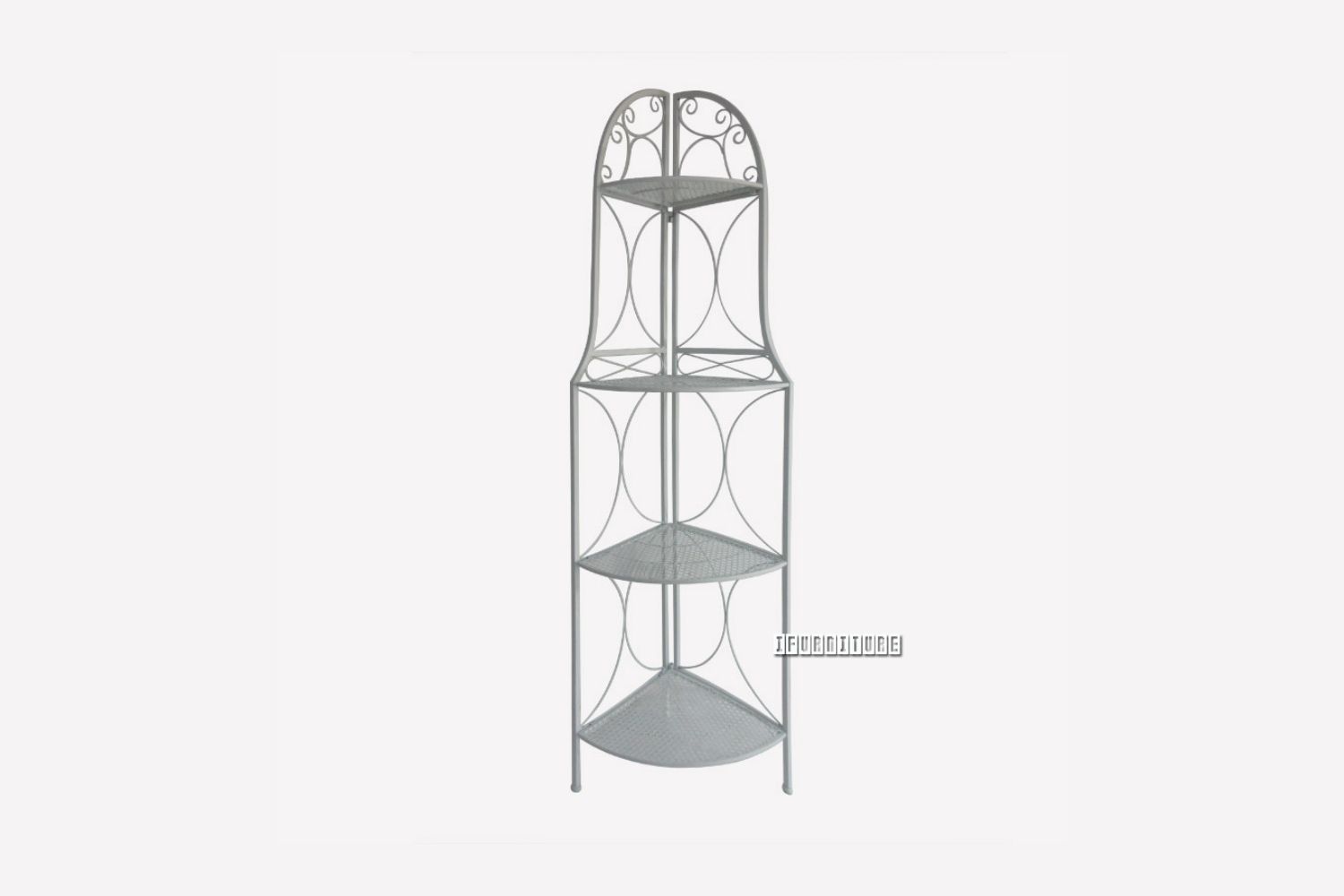 PORTOL Metal Corner Shelf (32cm x 155cm)