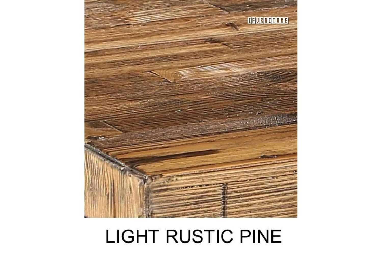 IRONBRIDGE 132 Coffee Table (Rustic Brown)