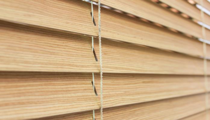 PVC Wood Veneer Venetian Blinds (Per Square Meter)