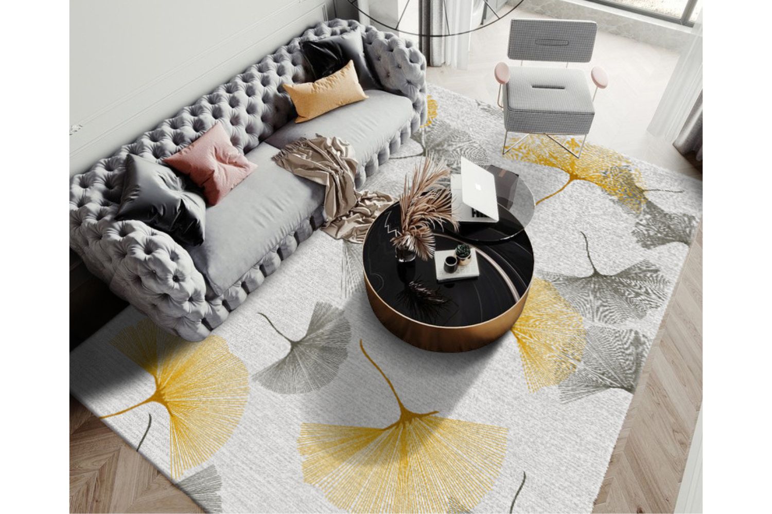 GINKGO LEAVES Rug (160x230cm)