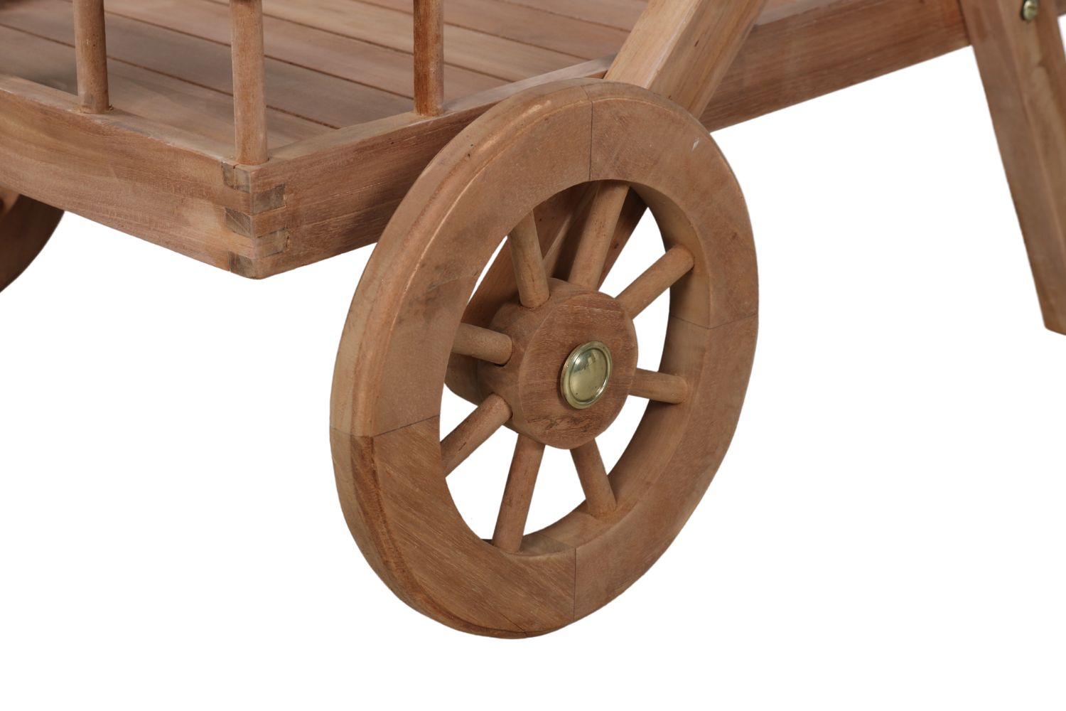 BALI Outdoor Solid Teak Wood Serving Trolley