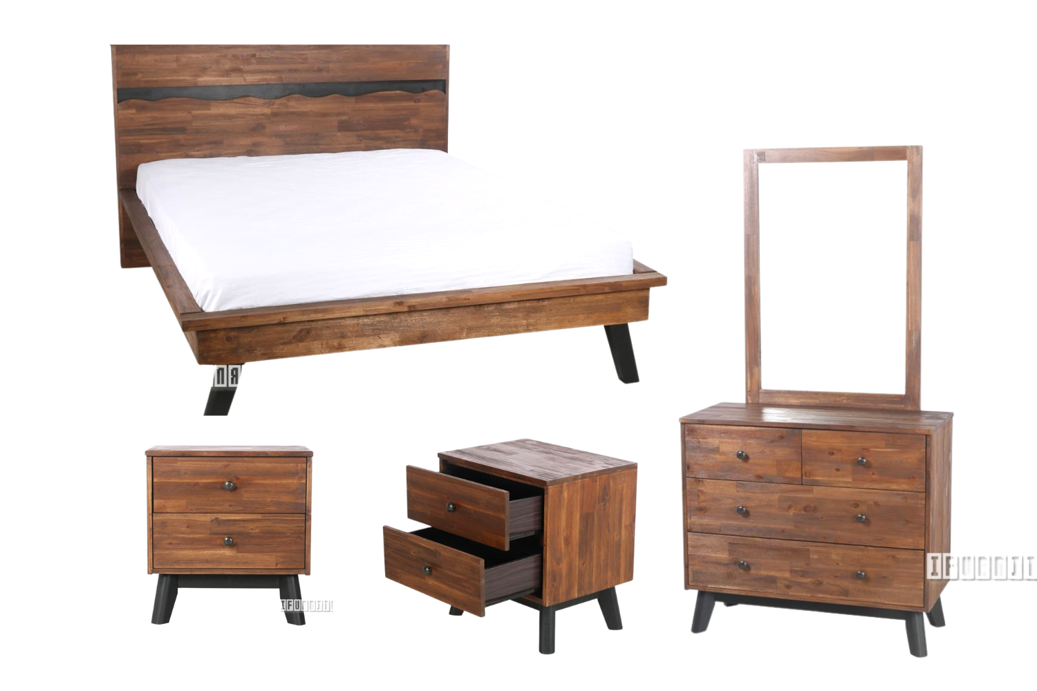 CALLA Bedroom Combo - 5PC Combo (Super King Size)