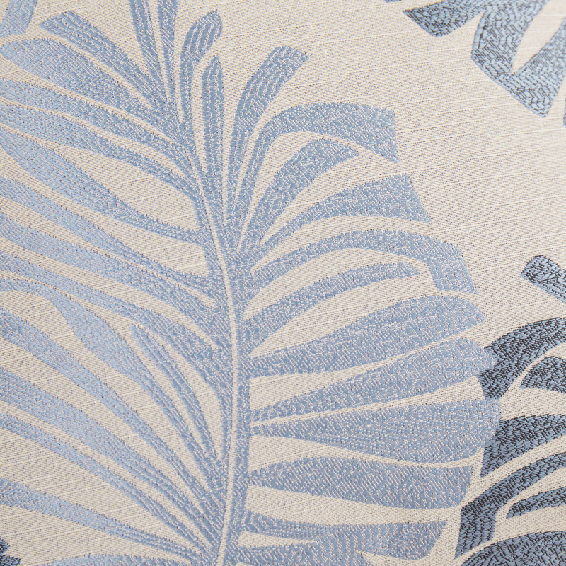 PALM LEAVES 3D Jacquard Pillow Cushion with Inner - Cushion 70084 Green ...