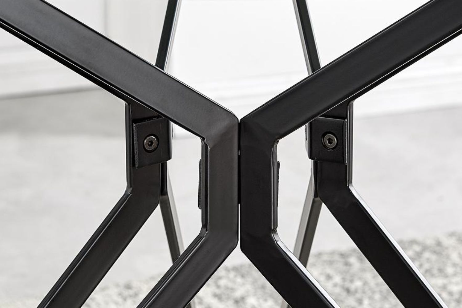 ARCHITECT Glass Round Dining Table