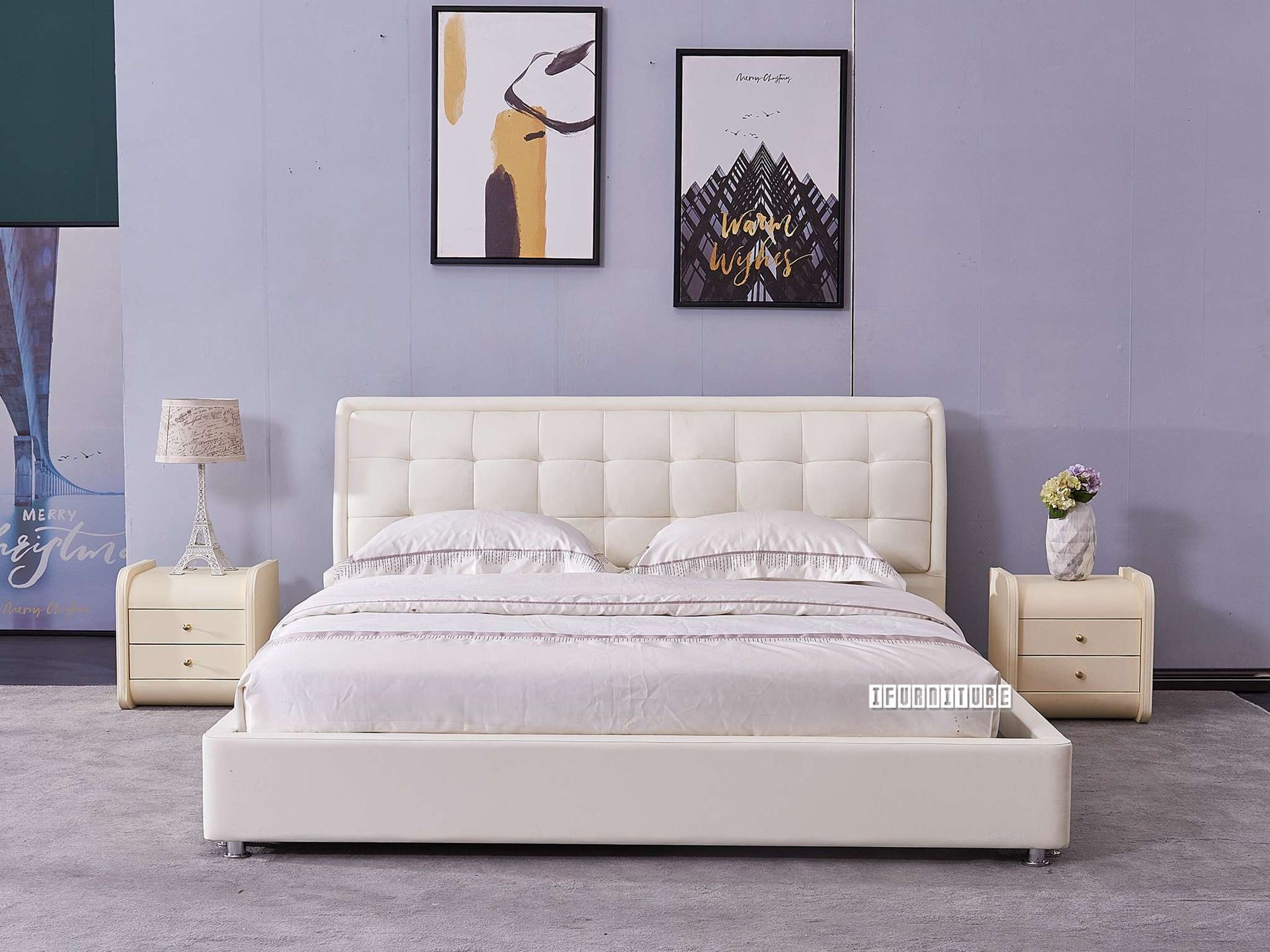 COCO Leather Bed Frame - Super King